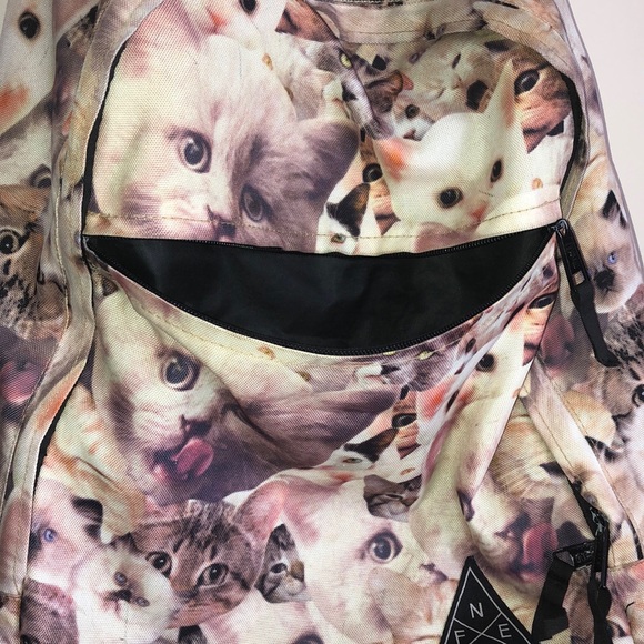 Neff | Bags | Neff Cat Backpack | Poshmark
